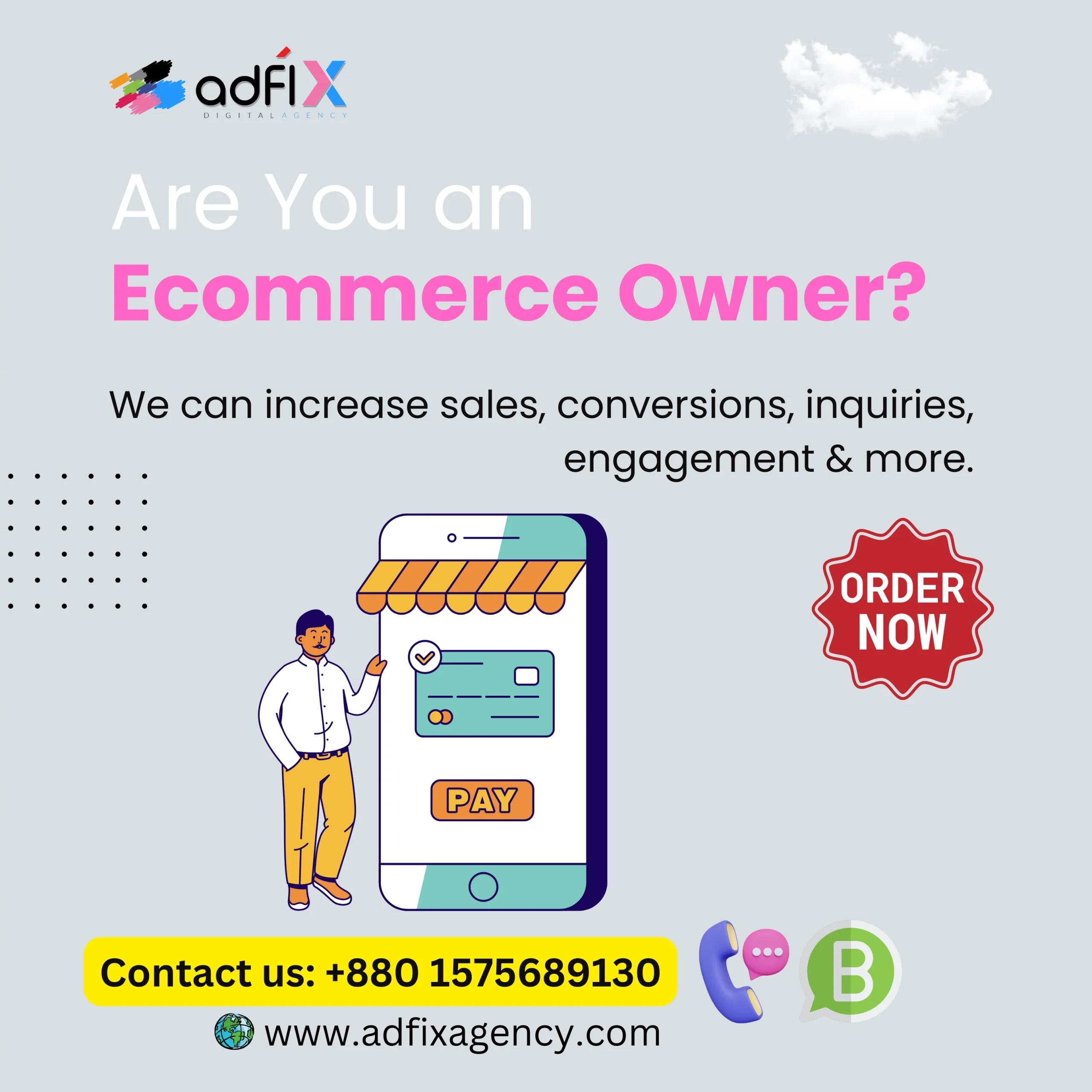 Comilla eCommerce Marketing - Adfix Agency Ltd.